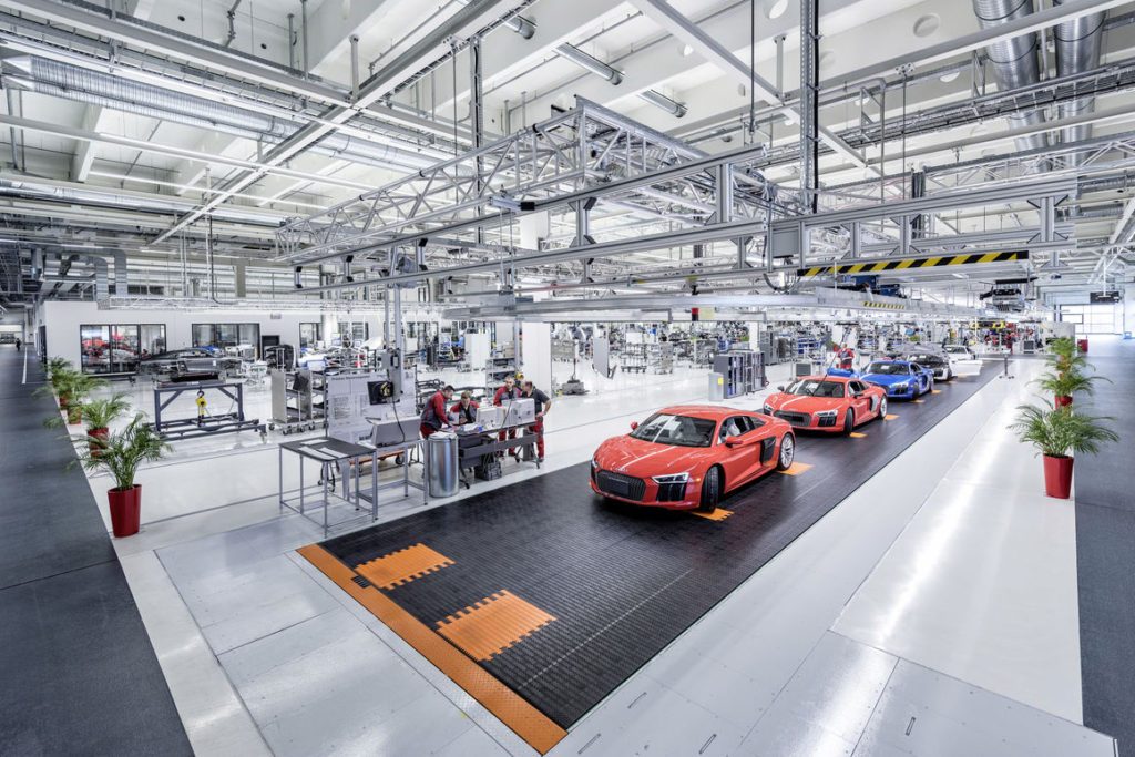 audi-r8-produktion - Audi Blog