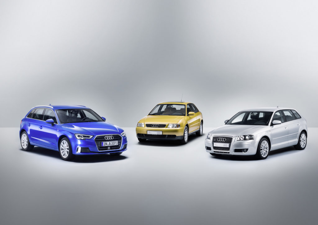Audi A3: zwei Jahrzehnte, drei Generationen - Audi Blog